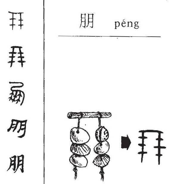 朋友 péngyou – Basic Chinese Characters of CHI 103 & 108