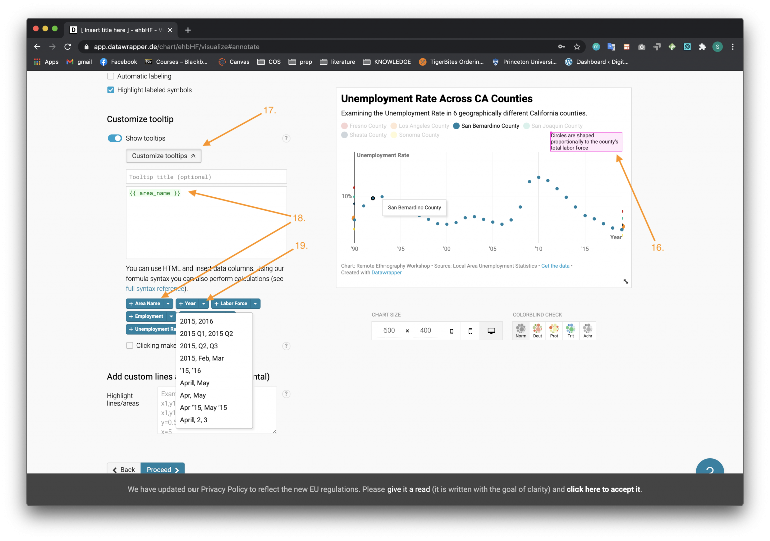 Interactive Charts in Datawrapper – Remote Ethnography Workshop